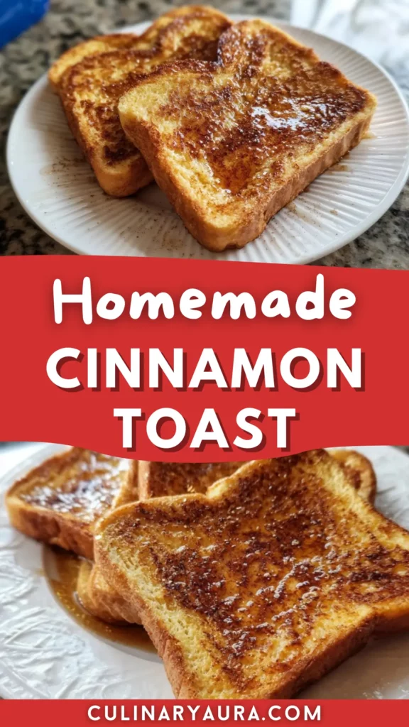 Homemade Cinnamon Toast