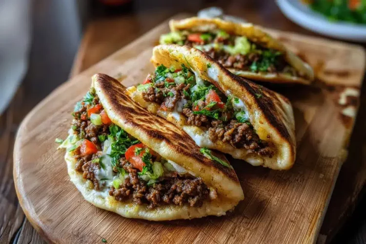 Mediterranean Ground Beef Pita Pockets Recipe: A Cozy Taste of the ...